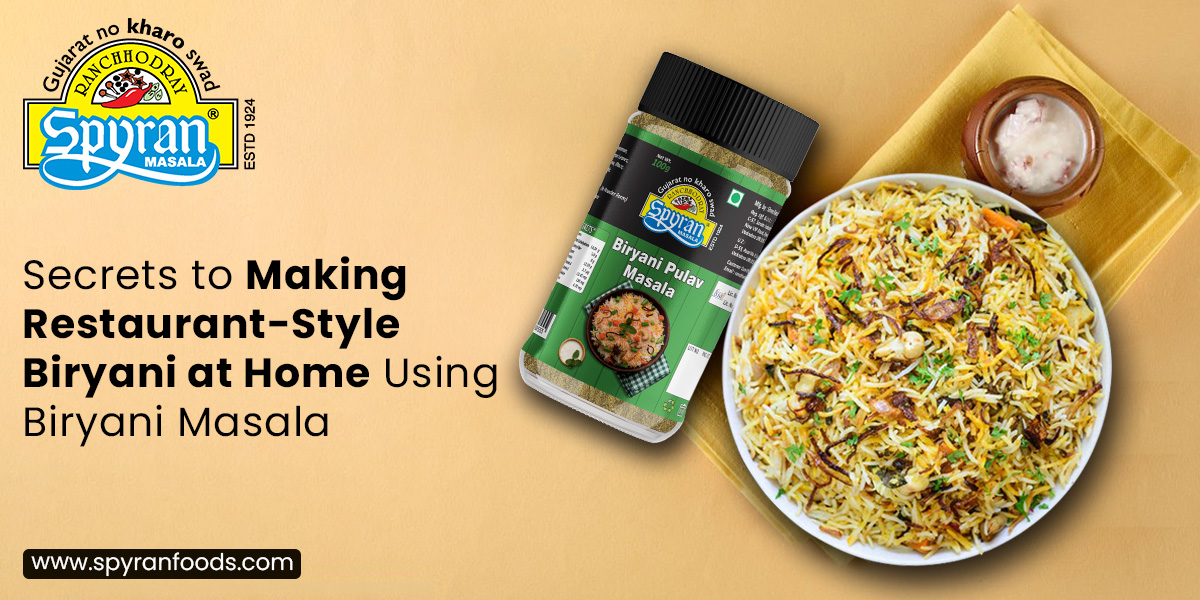Restaurant Style Biryani at Home Using Biryani Masala